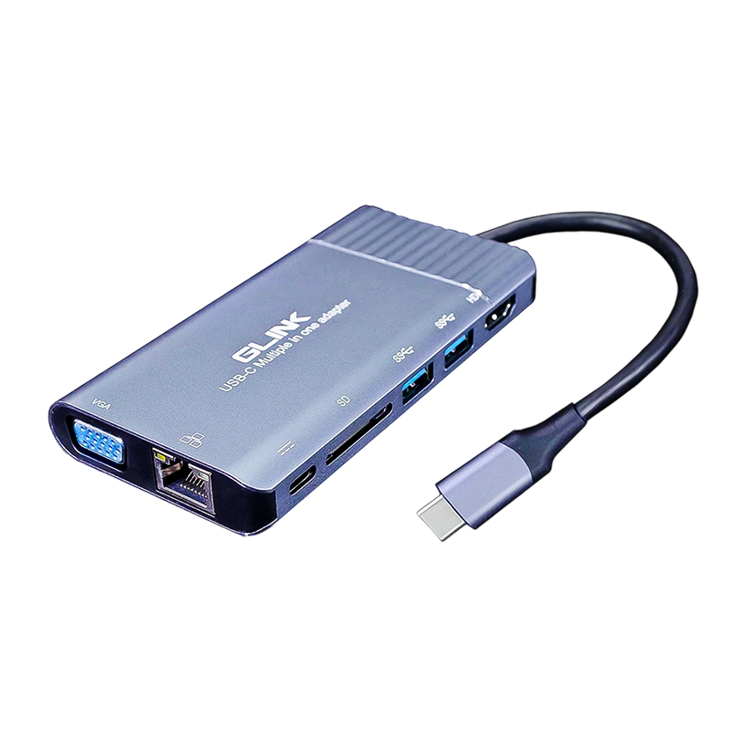 Glink GL-081 Type-C Multi-Function Dock - Unique Service